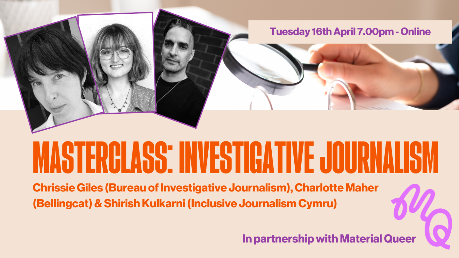Book our free masterclass on investigative journalism - Inclusive ...